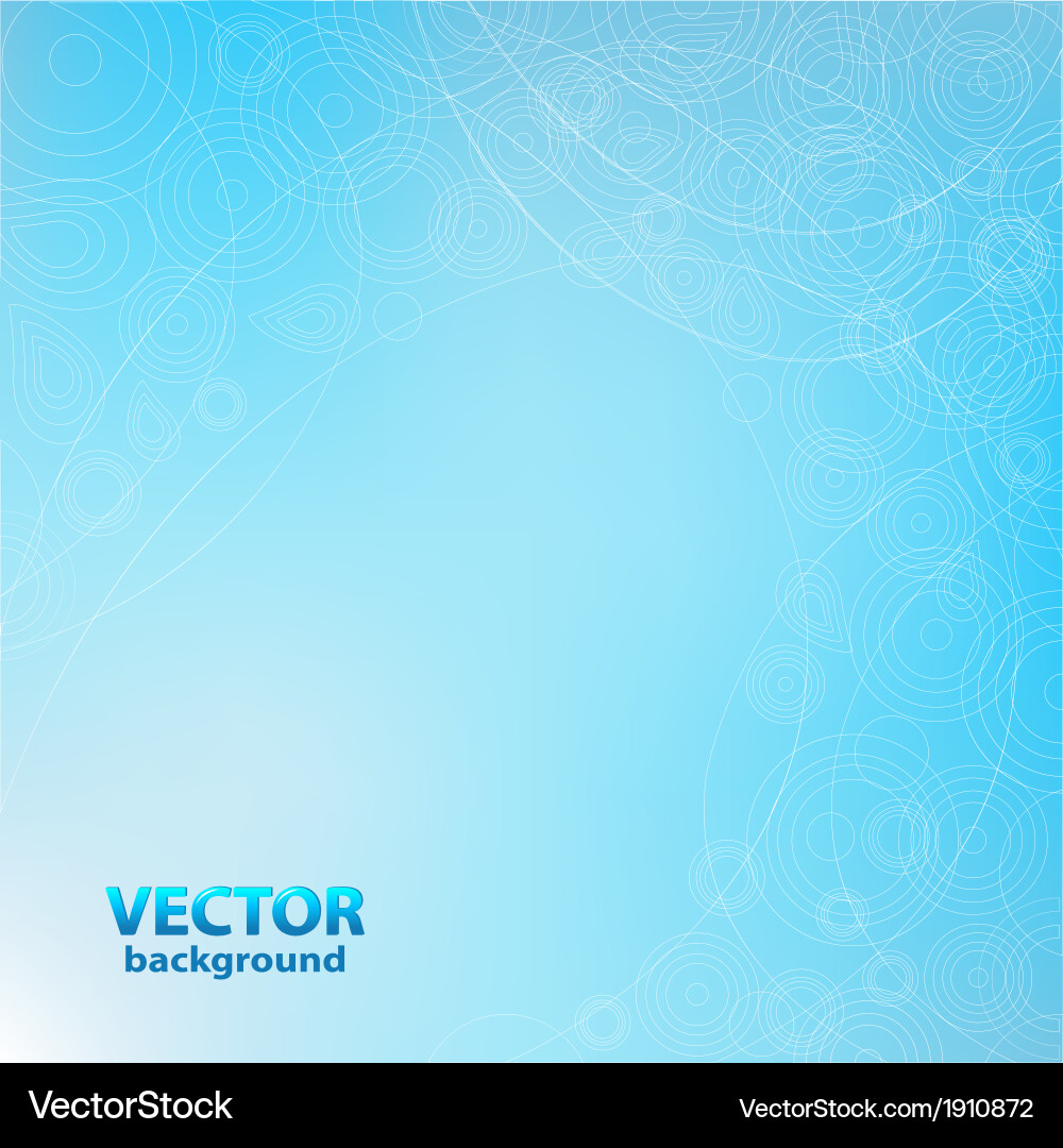 Blue background design Royalty Free Vector Image