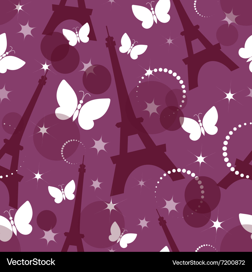 Fashion seamless background on pink Royalty Free Vector