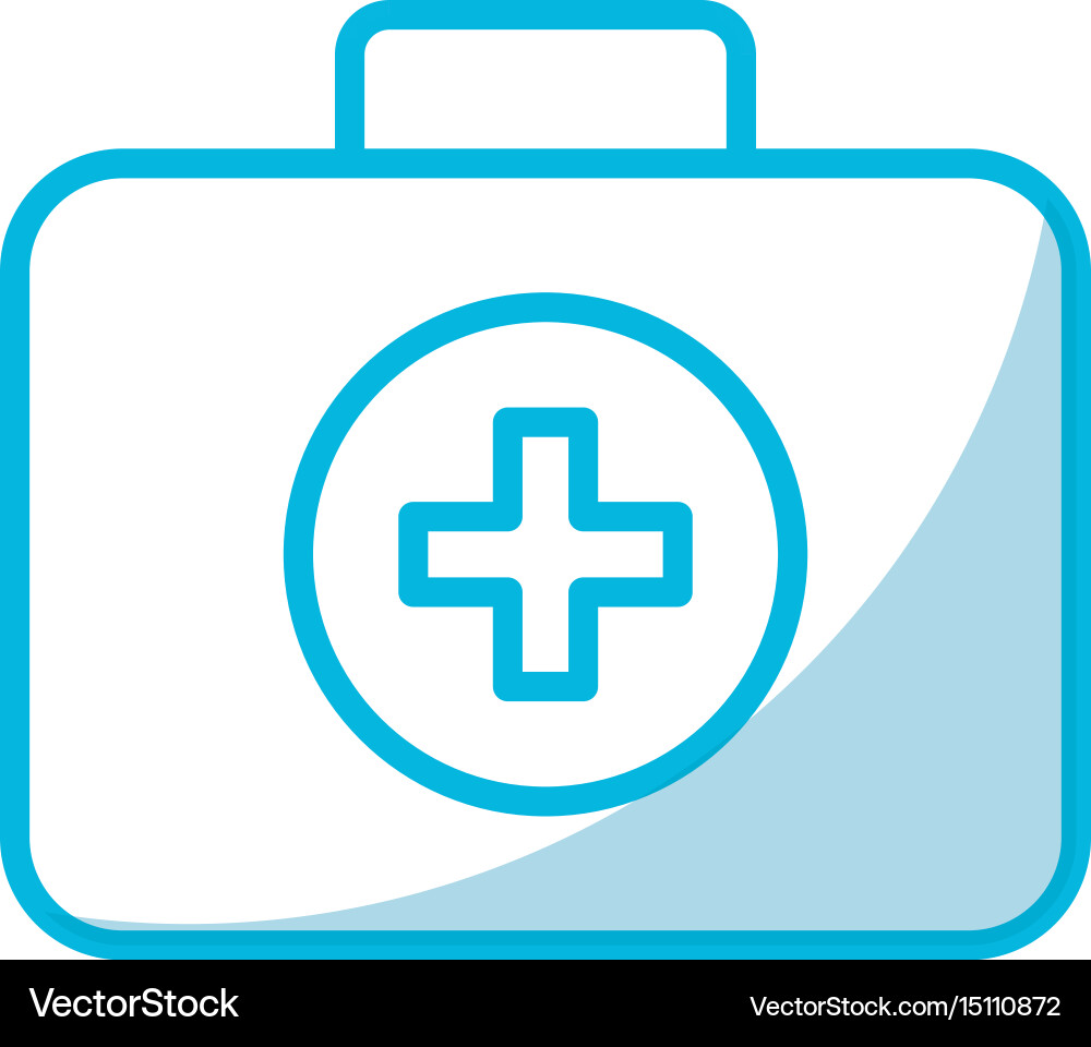 Medical bag cartoon Royalty Free Vector Image - VectorStock