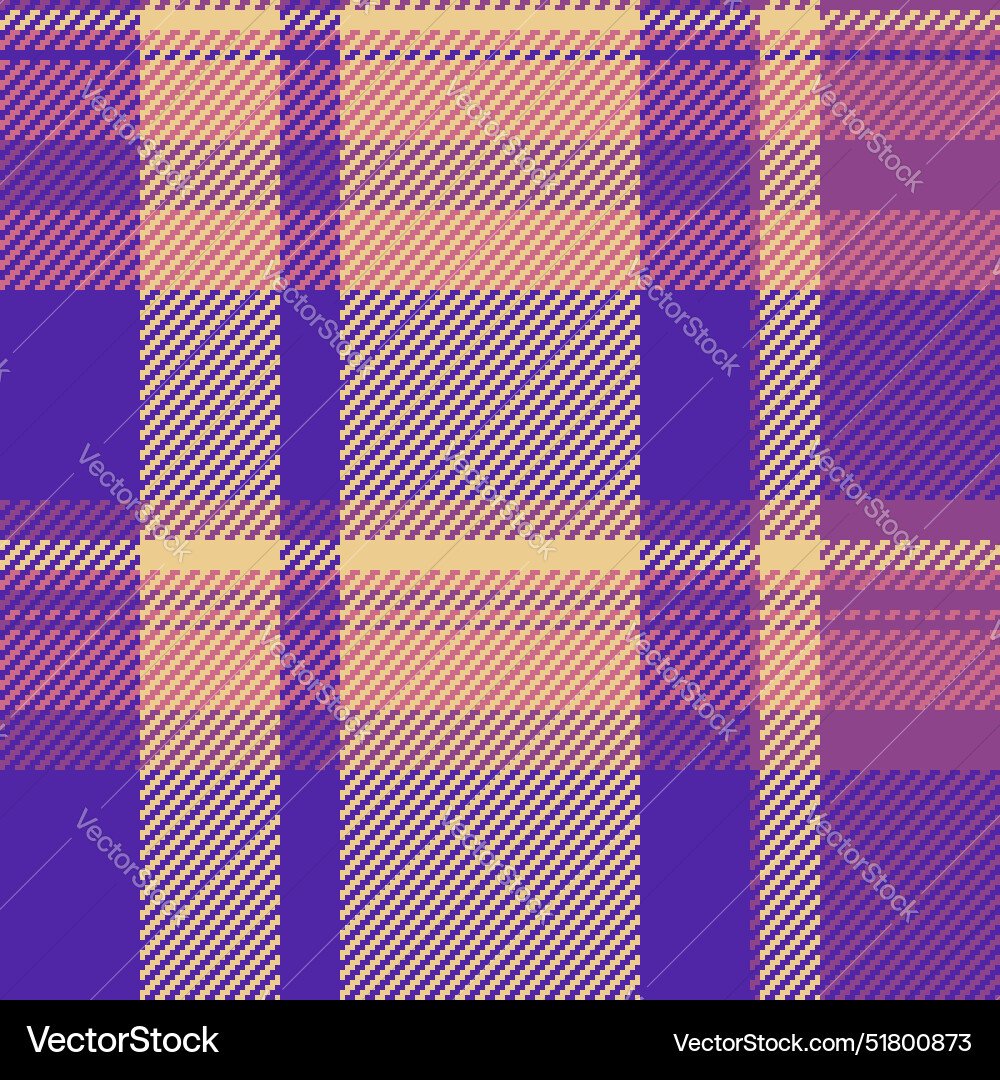 Background textile plaid of seamless pattern Vector Image