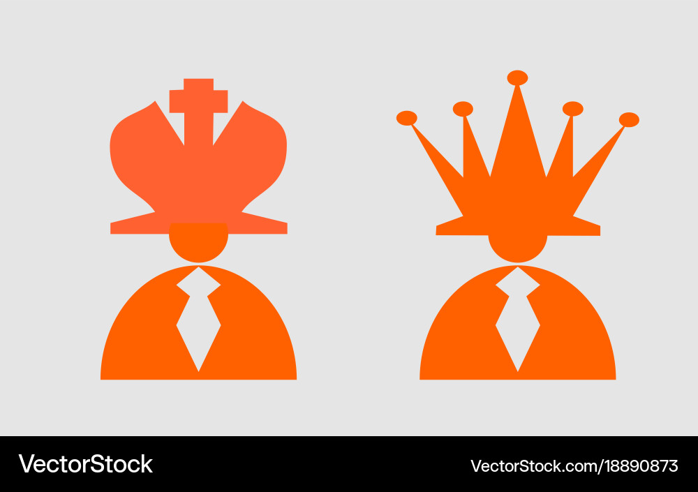 Business leadership metaphor Royalty Free Vector Image