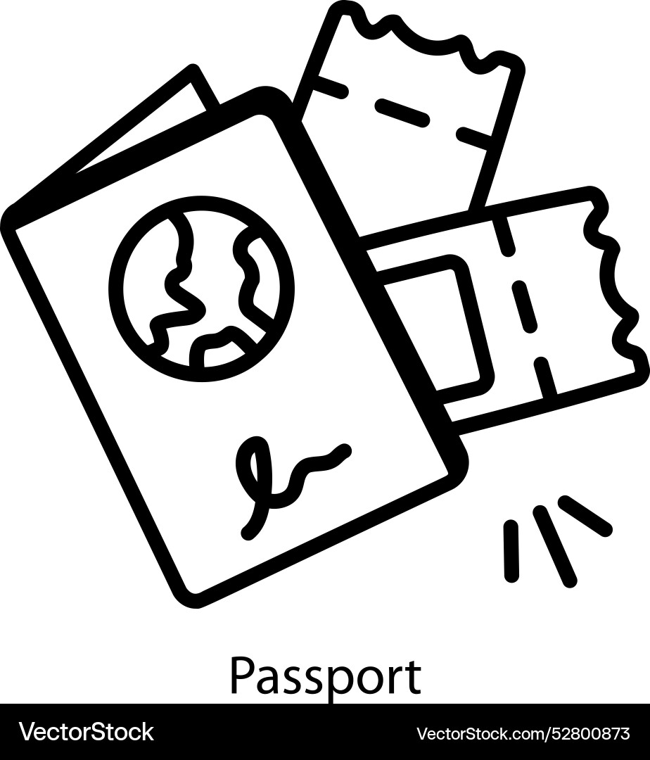 Passport Royalty Free Vector Image - VectorStock