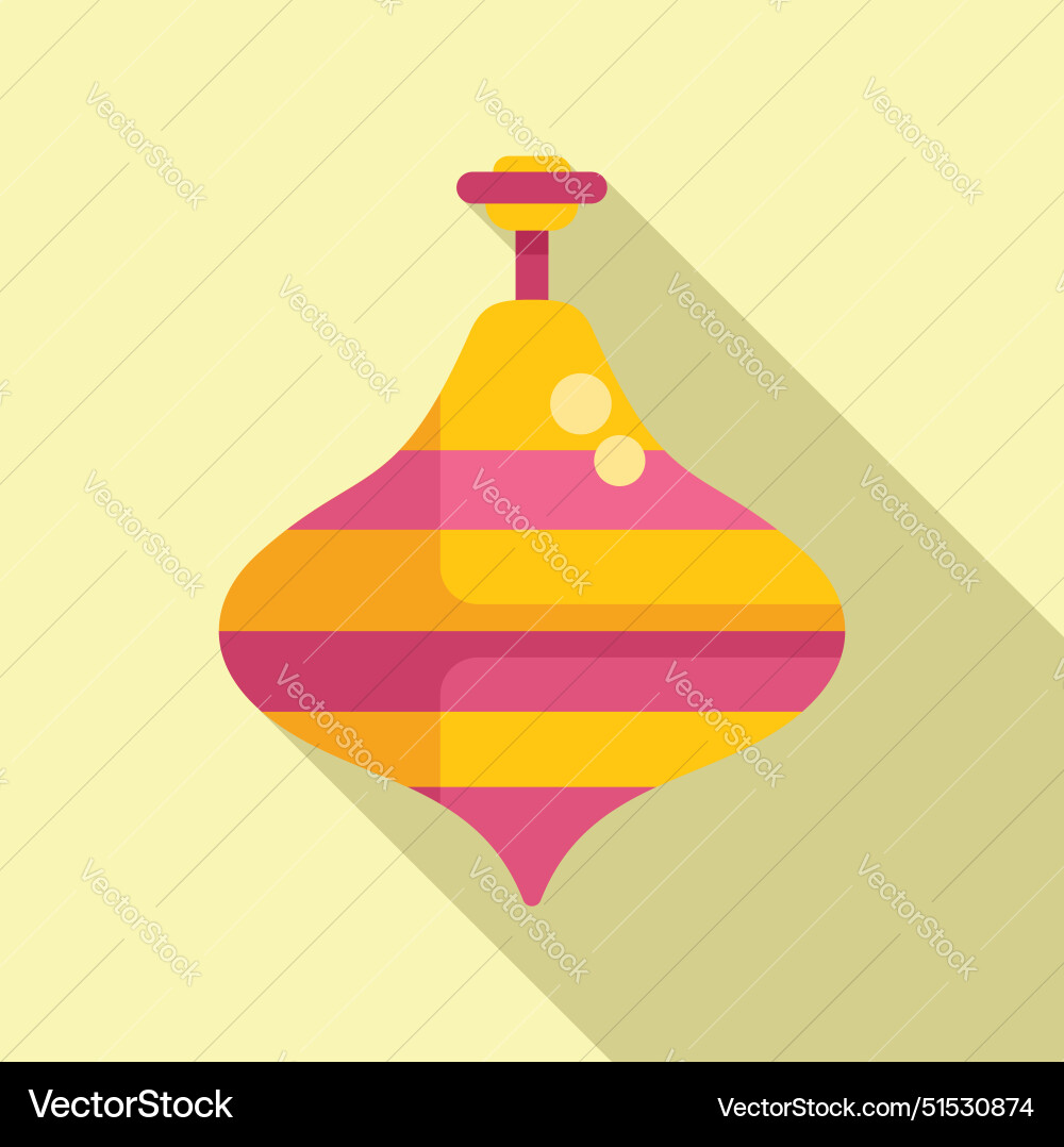 Colorful toy top spinning fast Royalty Free Vector Image