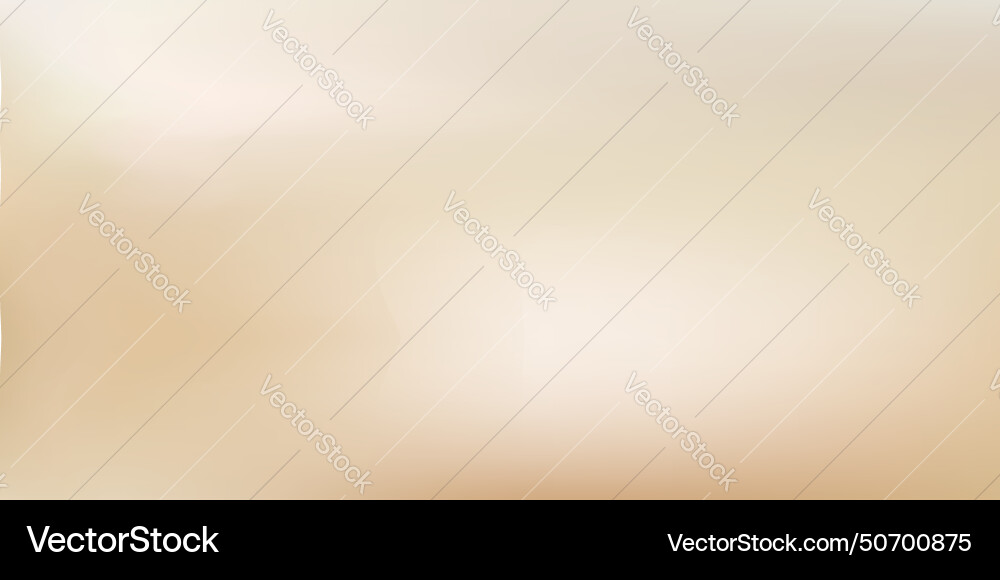Beige gradient background simple and soft Vector Image
