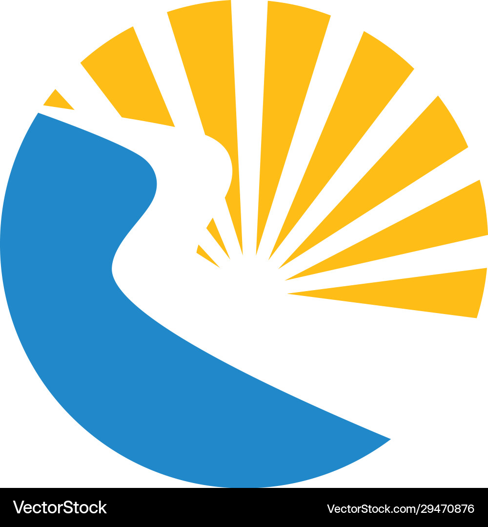 River logo Royalty Free Vector Image - VectorStock