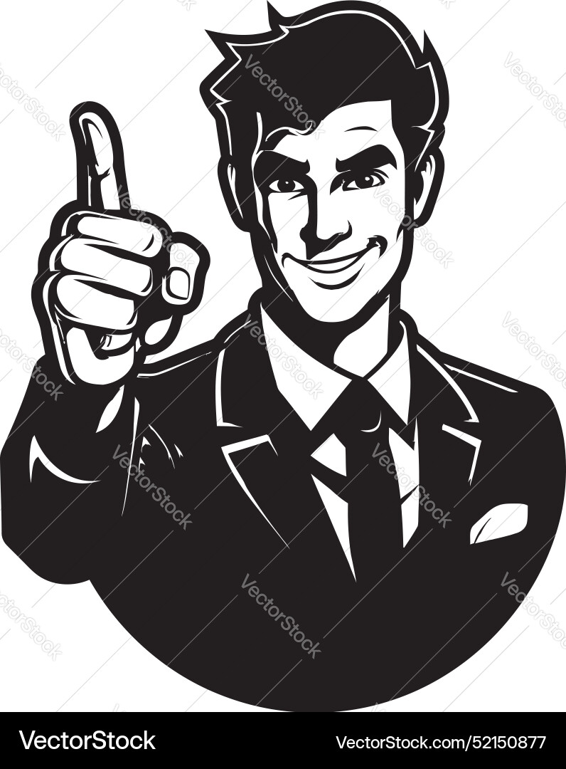 Dynamic communication cartoon icon expressive Vector Image