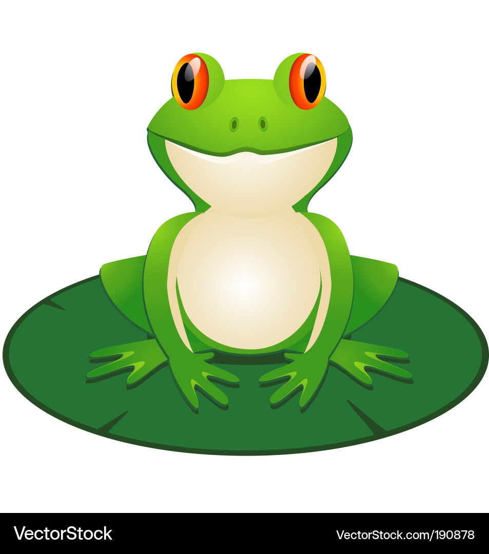 Frog Royalty Free Vector Image - VectorStock