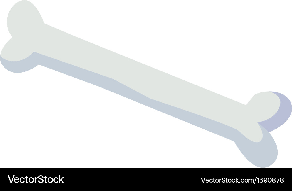 Icon-Knochen Lizenzfreies Vektorbild - VectorStock