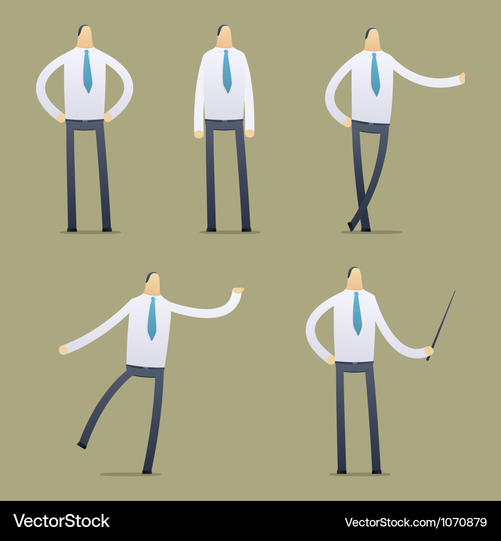 Office worker Royalty Free Vector Image - VectorStock