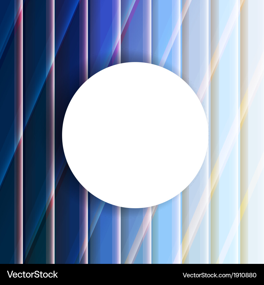 Abstract blue background with line speech Vector Image