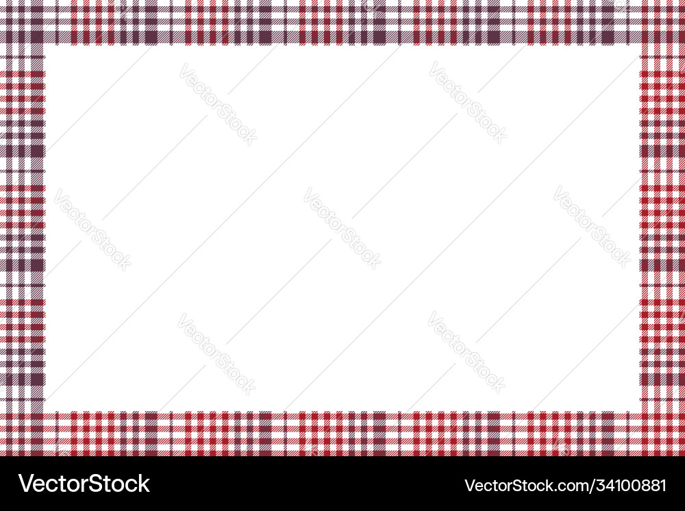 Rectangle borders and frames border pattern Vector Image
