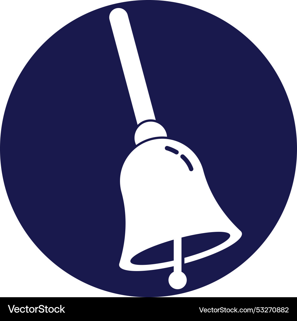 Bell icon logo Royalty Free Vector Image - VectorStock