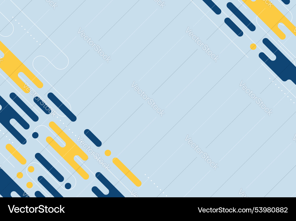 Creative abstract geometric background in flat Vector Image
