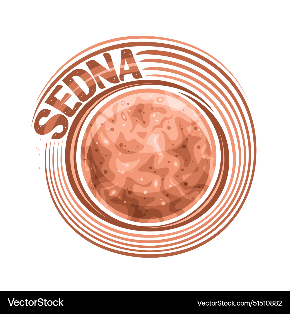 Logo for sedna Royalty Free Vector Image - VectorStock