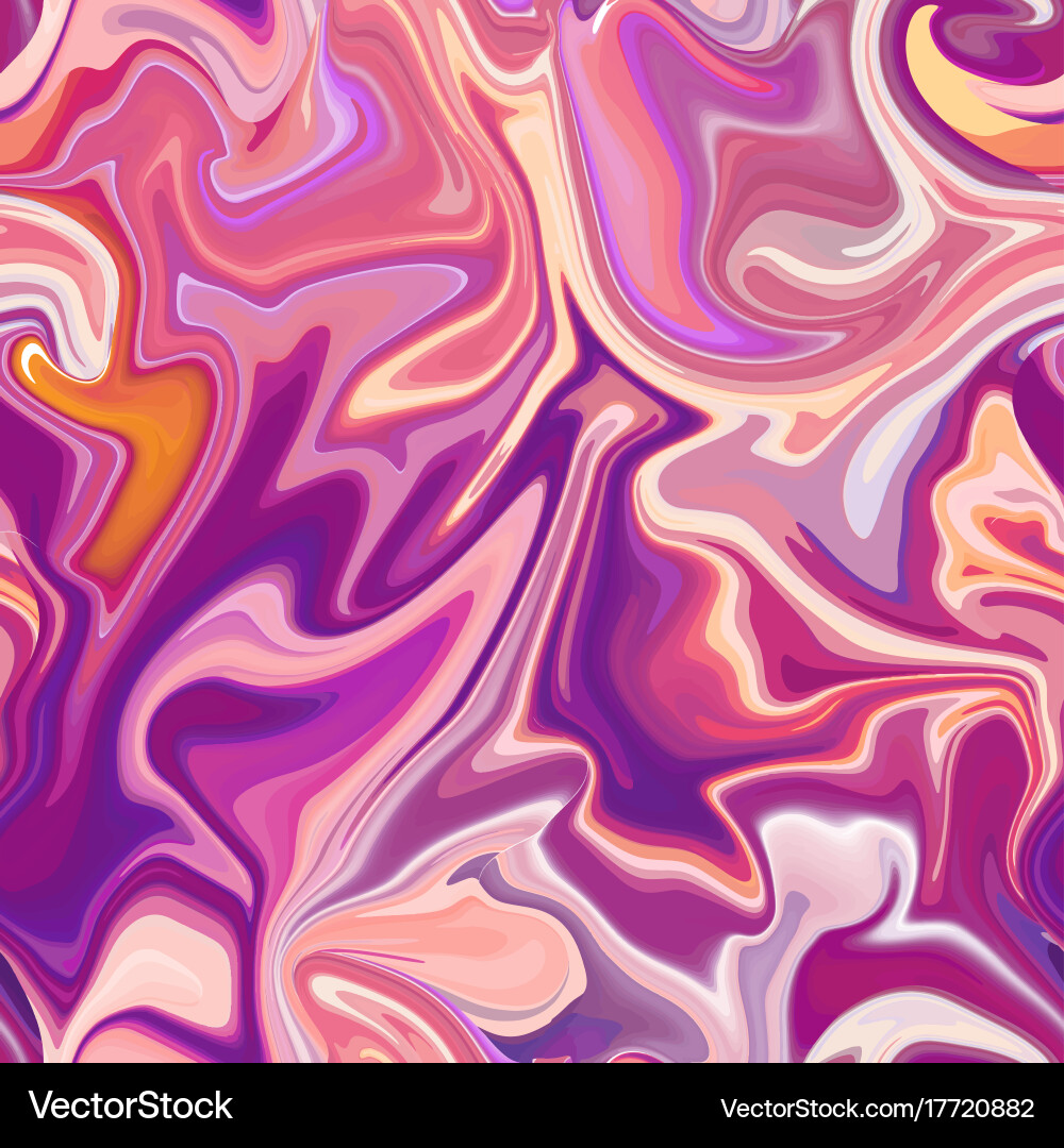 Marble seamless pattern in neon brightful colors Vector Image