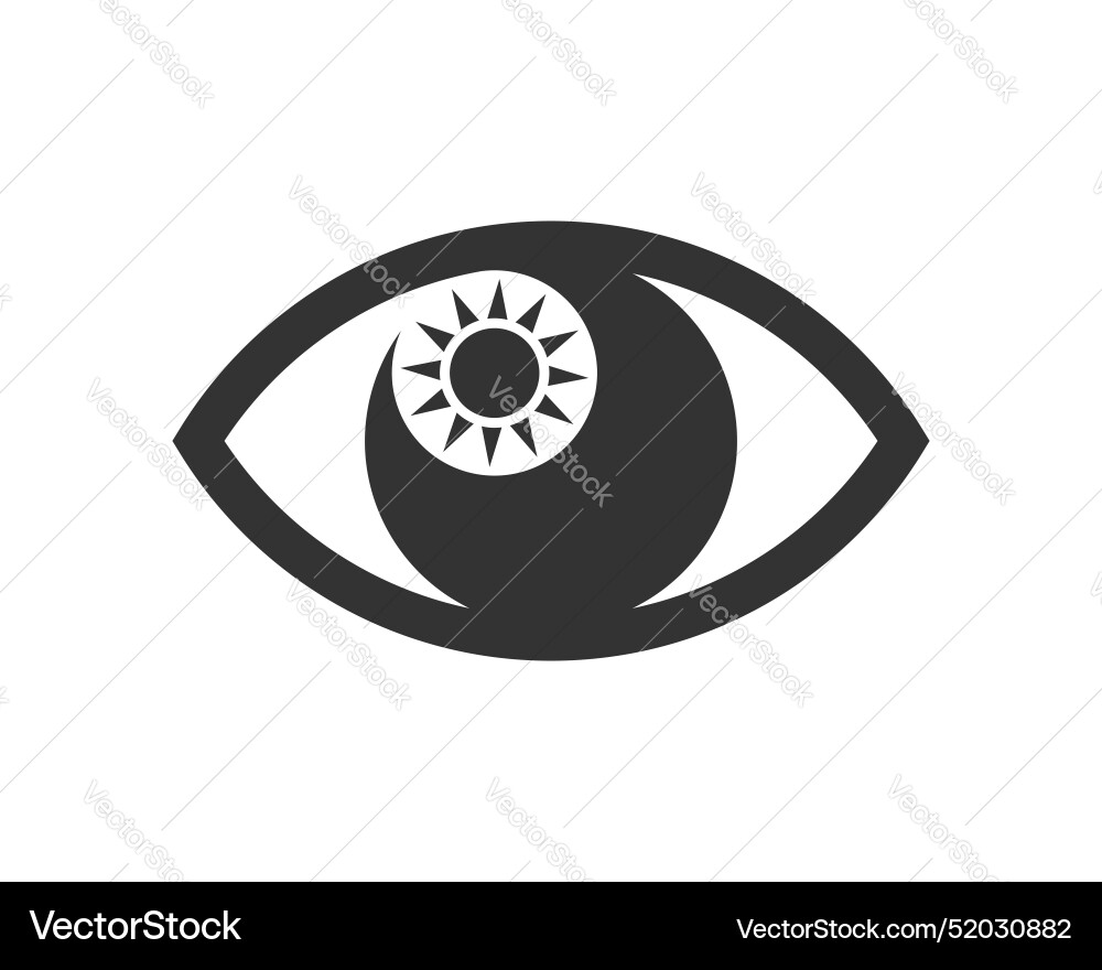 Night vision symbol Royalty Free Vector Image - VectorStock