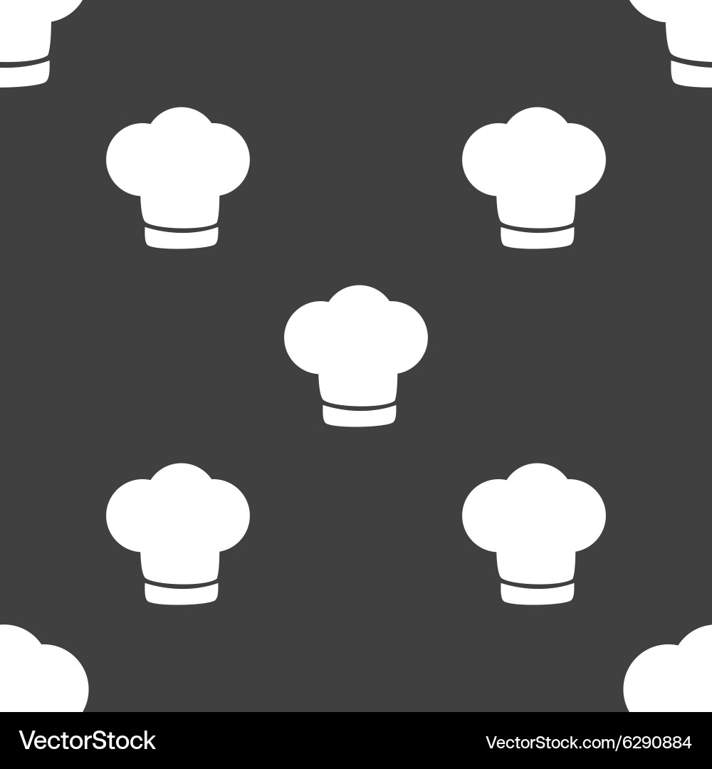 Chef hat sign icon cooking symbol cooks Royalty Free Vector