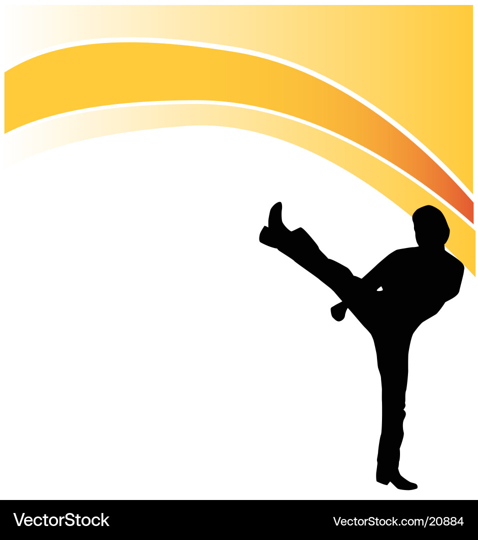 Fighter logo Royalty Free Vector Image - VectorStock