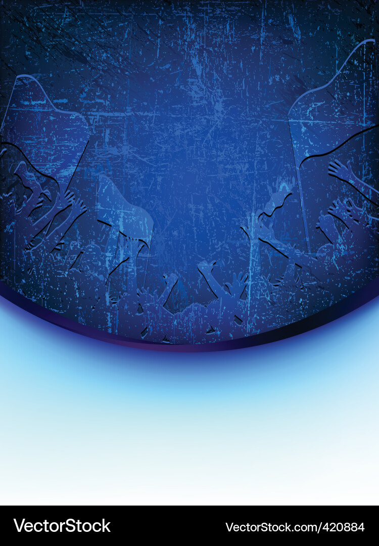 Football fans poster Royalty Free Vector Image