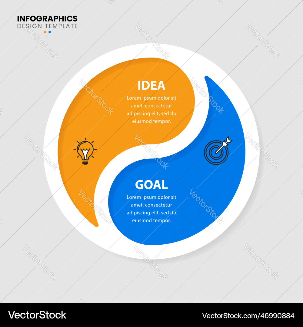 Infographic design template creative concept – Royalty-Free Vector ...
