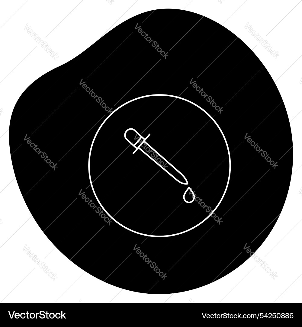 Green dye color eco icon design Royalty Free Vector Image