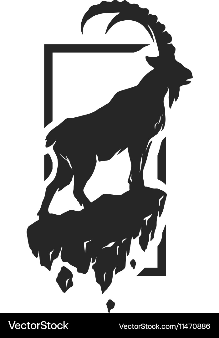 Billy Goat Logo Modern Mountain Goat Logo | Scalebranding