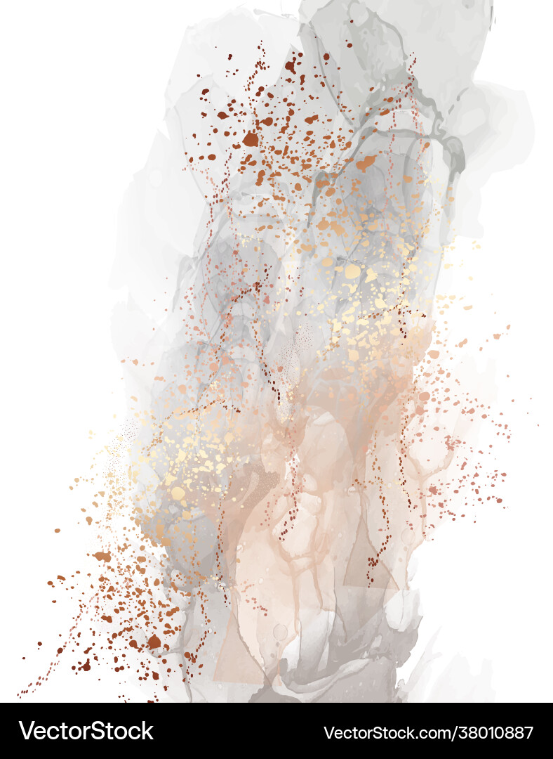 Grey Watercolor Abstract Background Royalty Free Vector