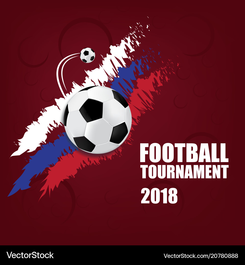 Football tournament Royalty Free Vector Image - VectorStock