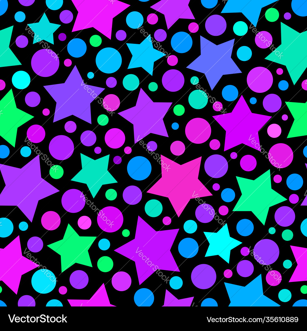 Multicolor Galaxy Starscape Royalty Free Vector Image