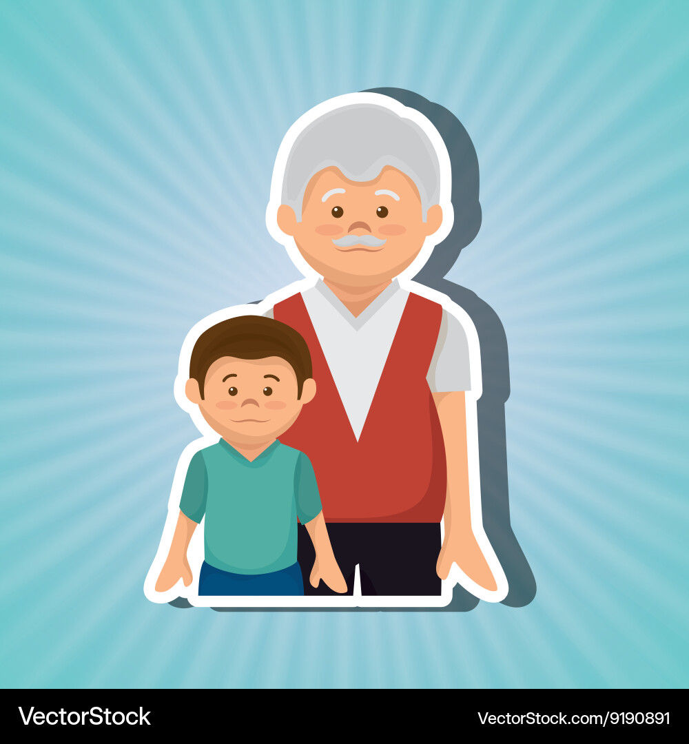 Parent avatar design Royalty Free Vector Image