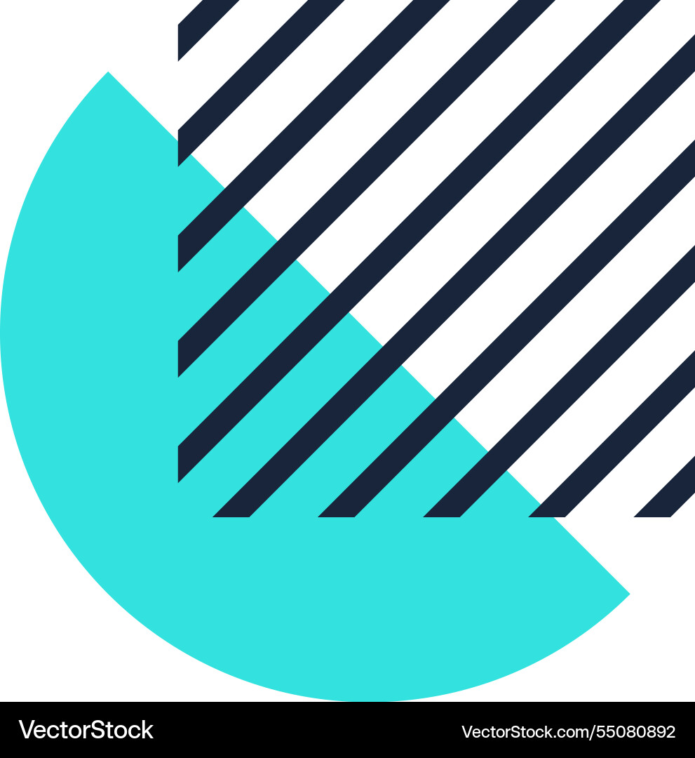 Abstract Turquoise Background Royalty Free Vector Image