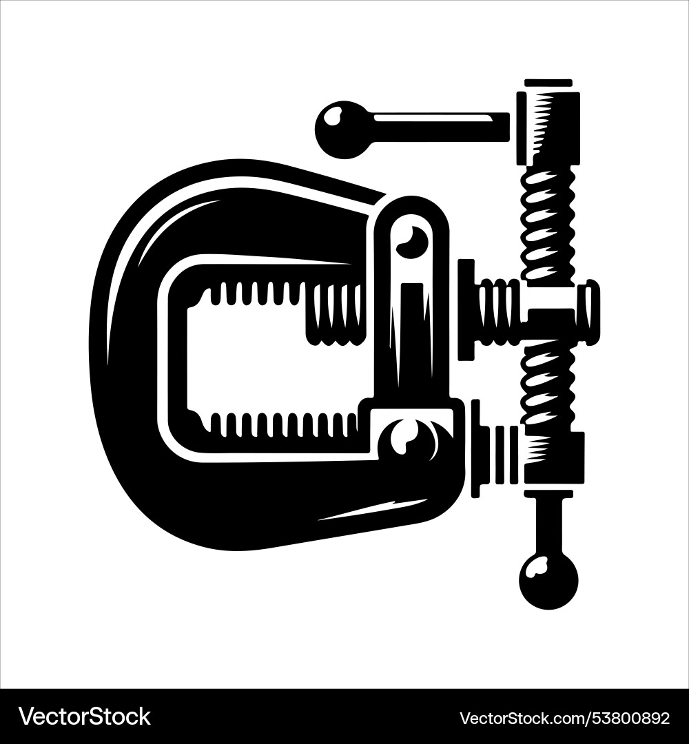 Clamp art Royalty Free Vector Image - VectorStock