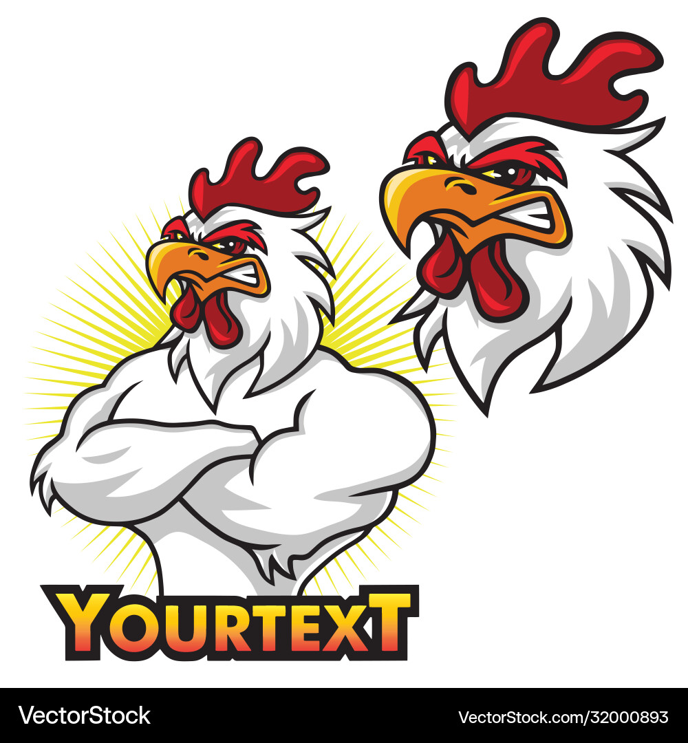Evil Rooster Vector Images (70)