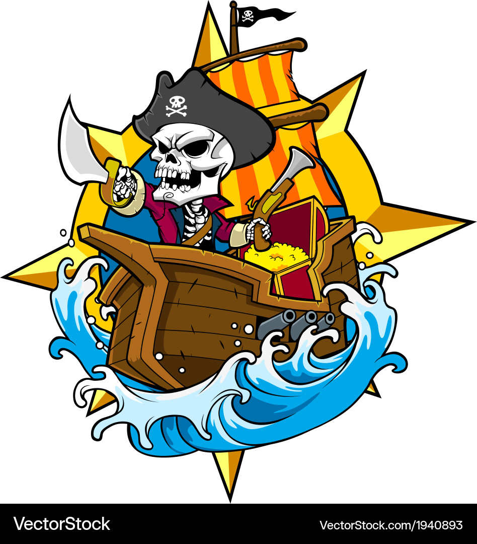 Pirate Royalty Free Vector Image - VectorStock