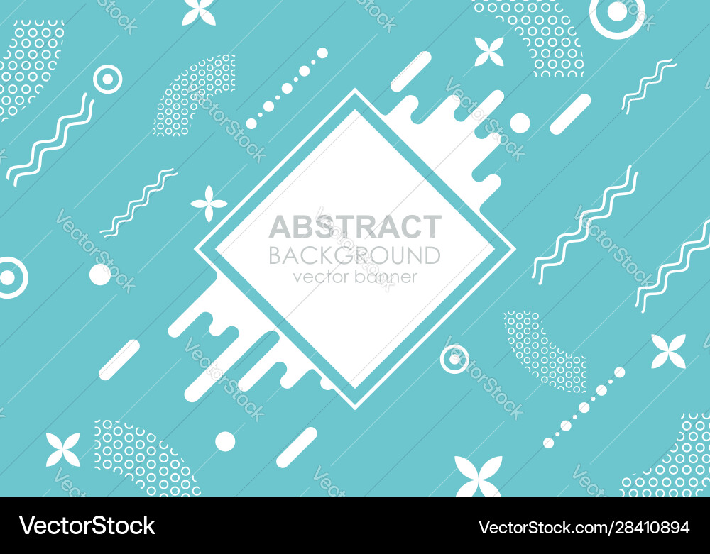 Geometric simple shapes design Royalty Free Vector Image