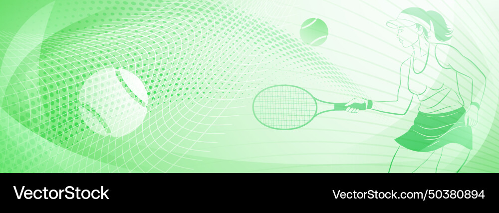 Tennis themed background Royalty Free Vector Image