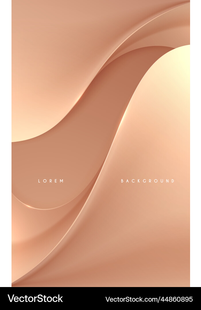 Abstract soft pink gold background Royalty Free Vector Image