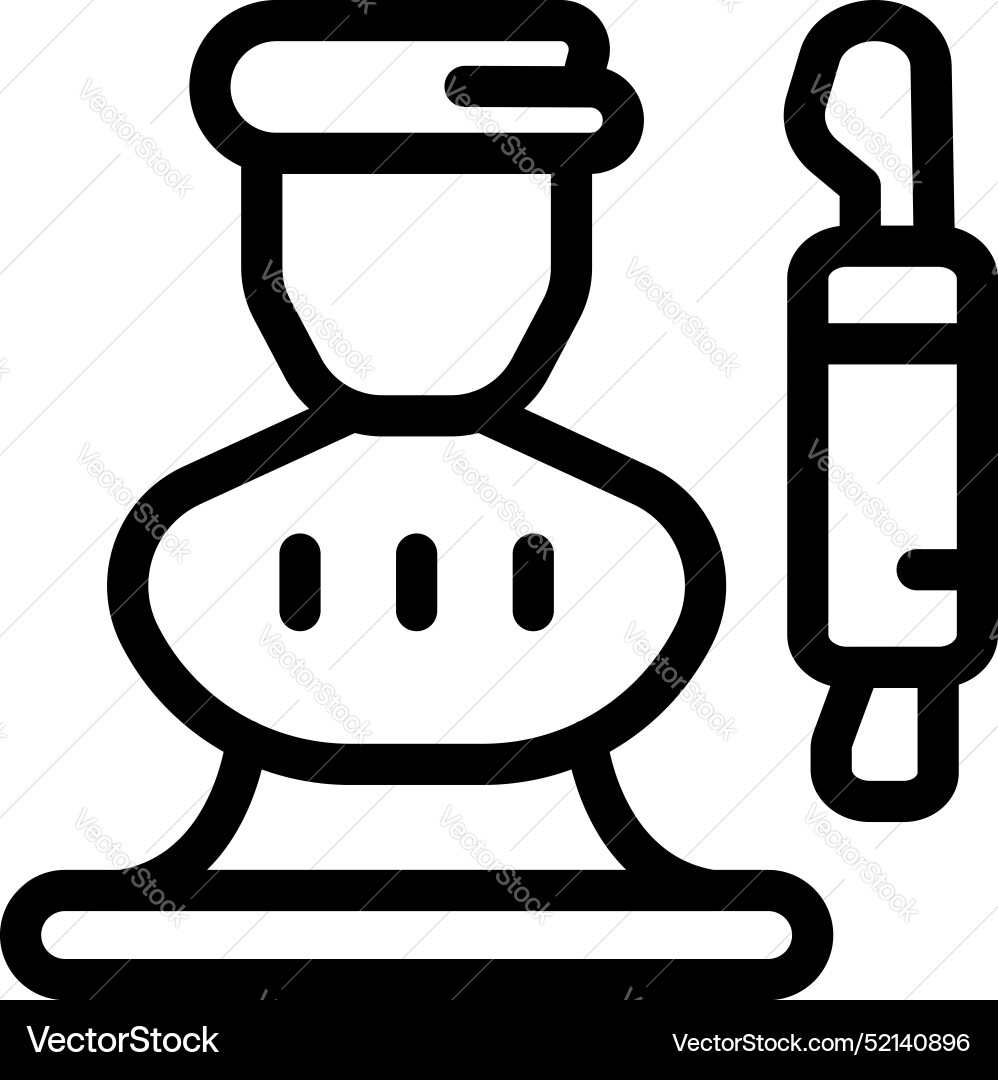 Dentist using professional dental equipment Vector Image