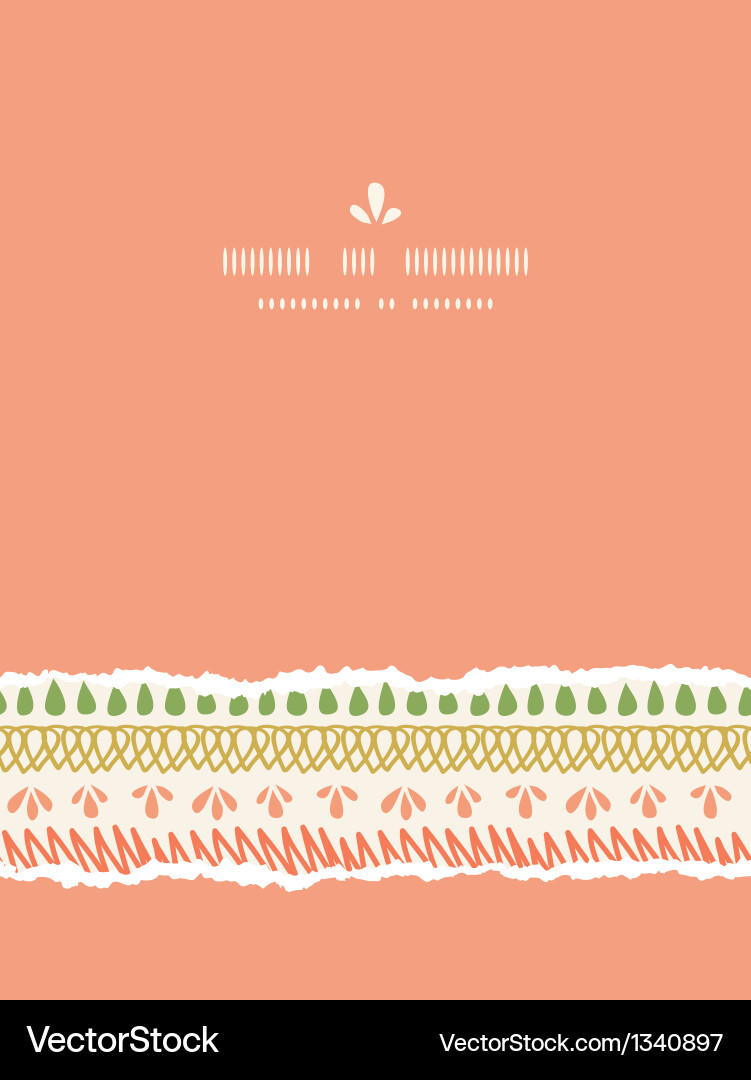 Abstract stripes vertical torn seamless pattern Vector Image