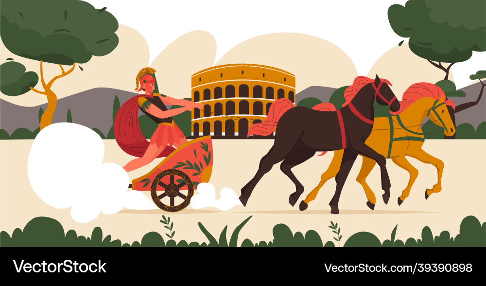 Ancient roman Royalty Free Vector Image - VectorStock