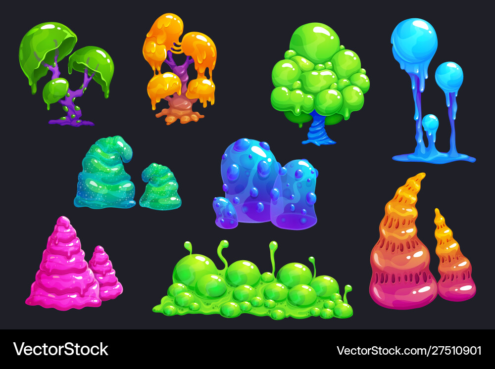Slime Bubble Creature Vector Images (89)