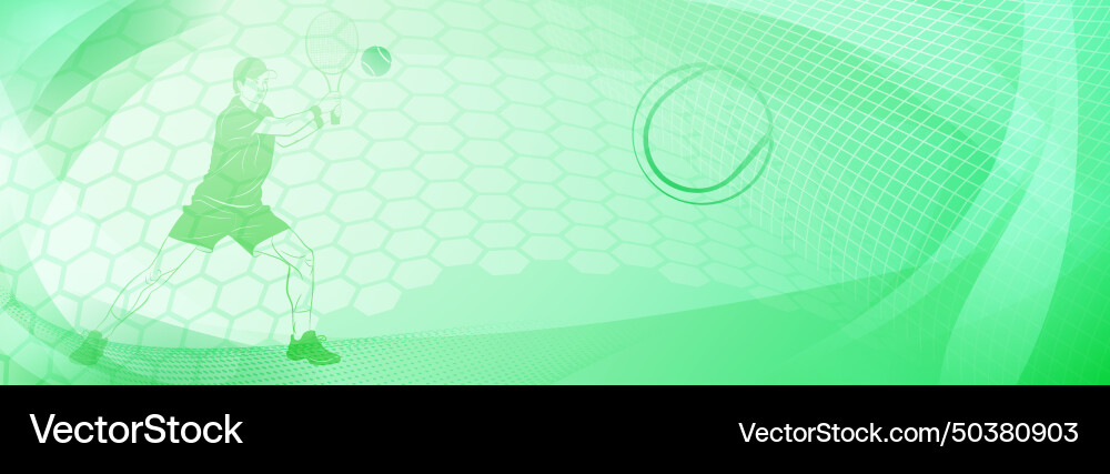 Tennis themed background Royalty Free Vector Image