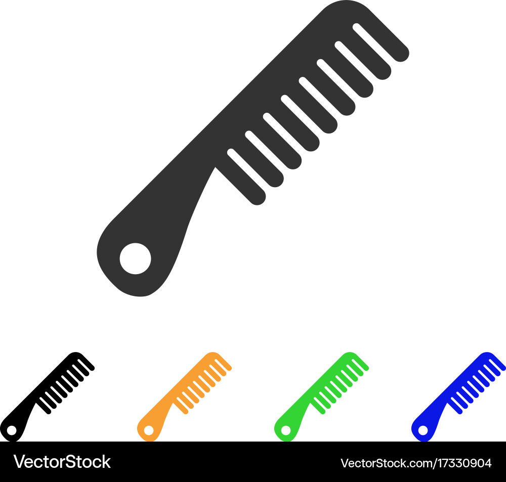 Comb icon Royalty Free Vector Image - VectorStock