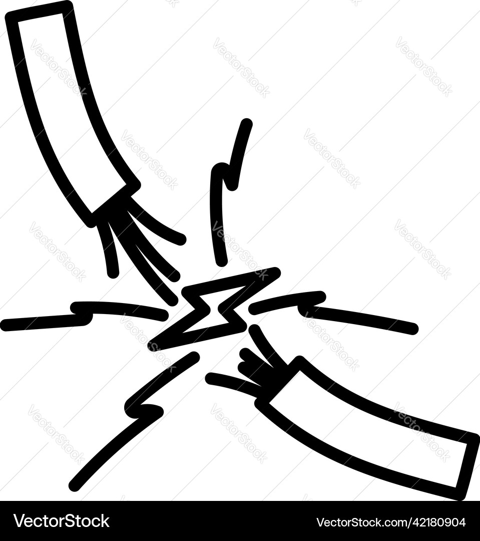 Icon of wire Royalty Free Vector Image - VectorStock