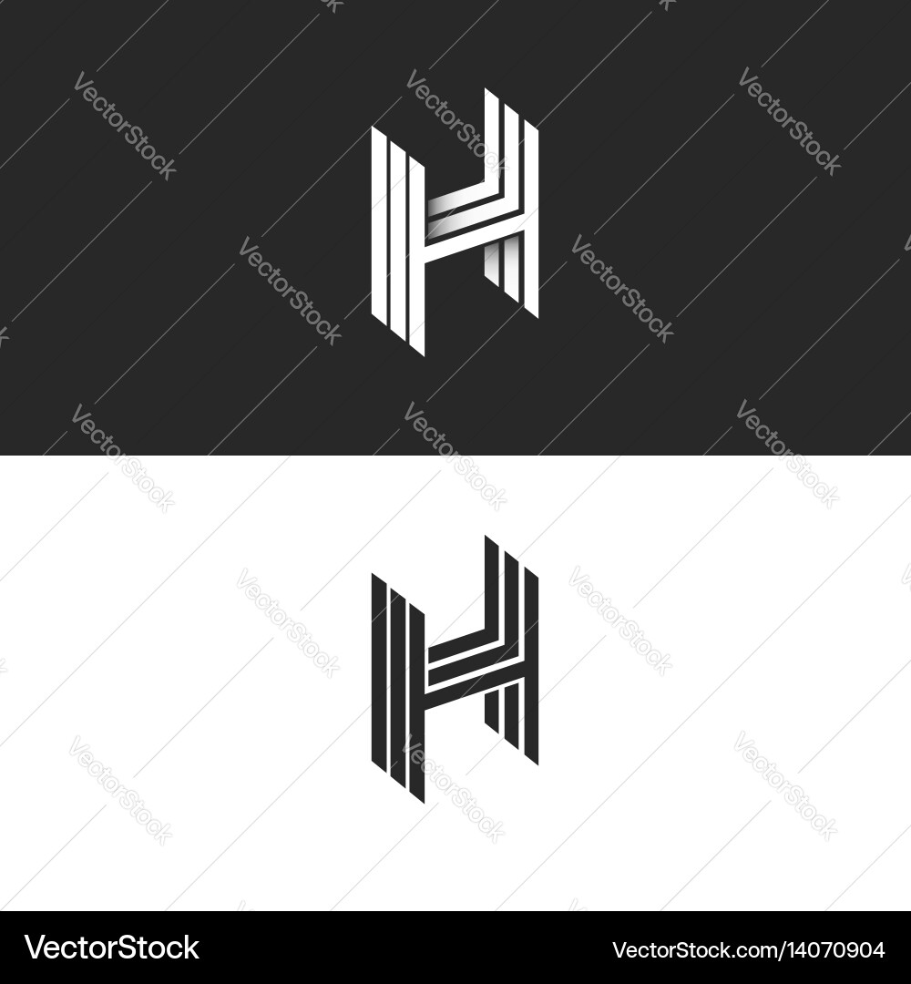 Black and White Letter H Vector Images (over 47,000)
