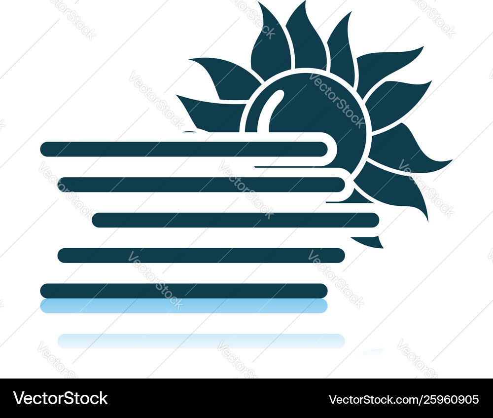 Fog icon Royalty Free Vector Image - VectorStock