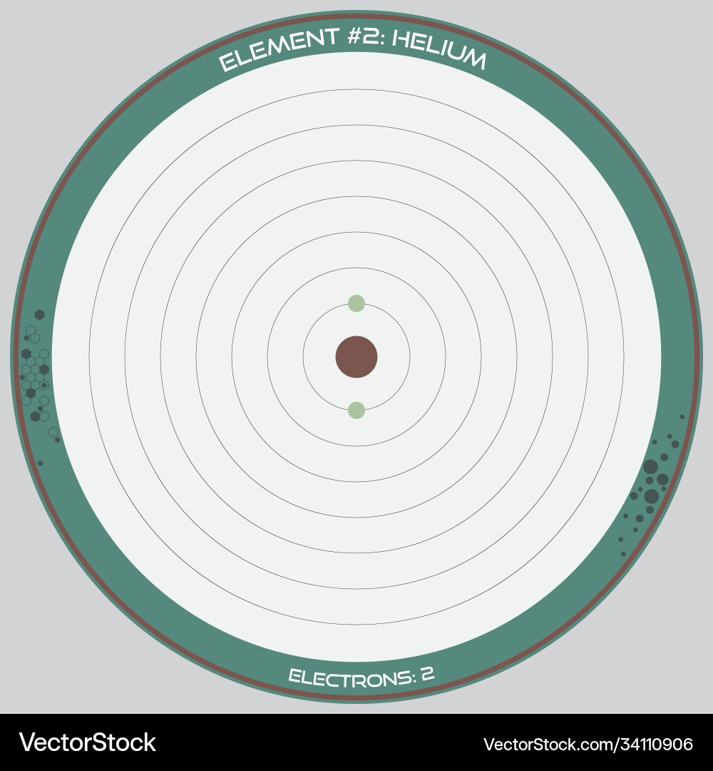 Detailed infographic helium Royalty Free Vector Image