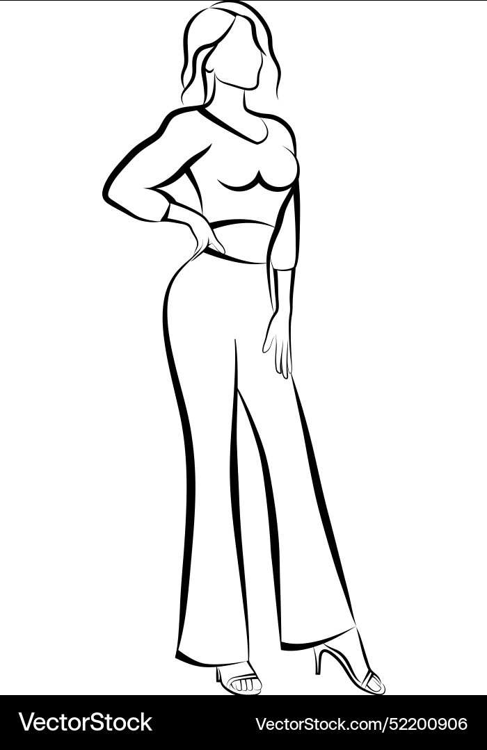 Woman Royalty Free Vector Image - VectorStock