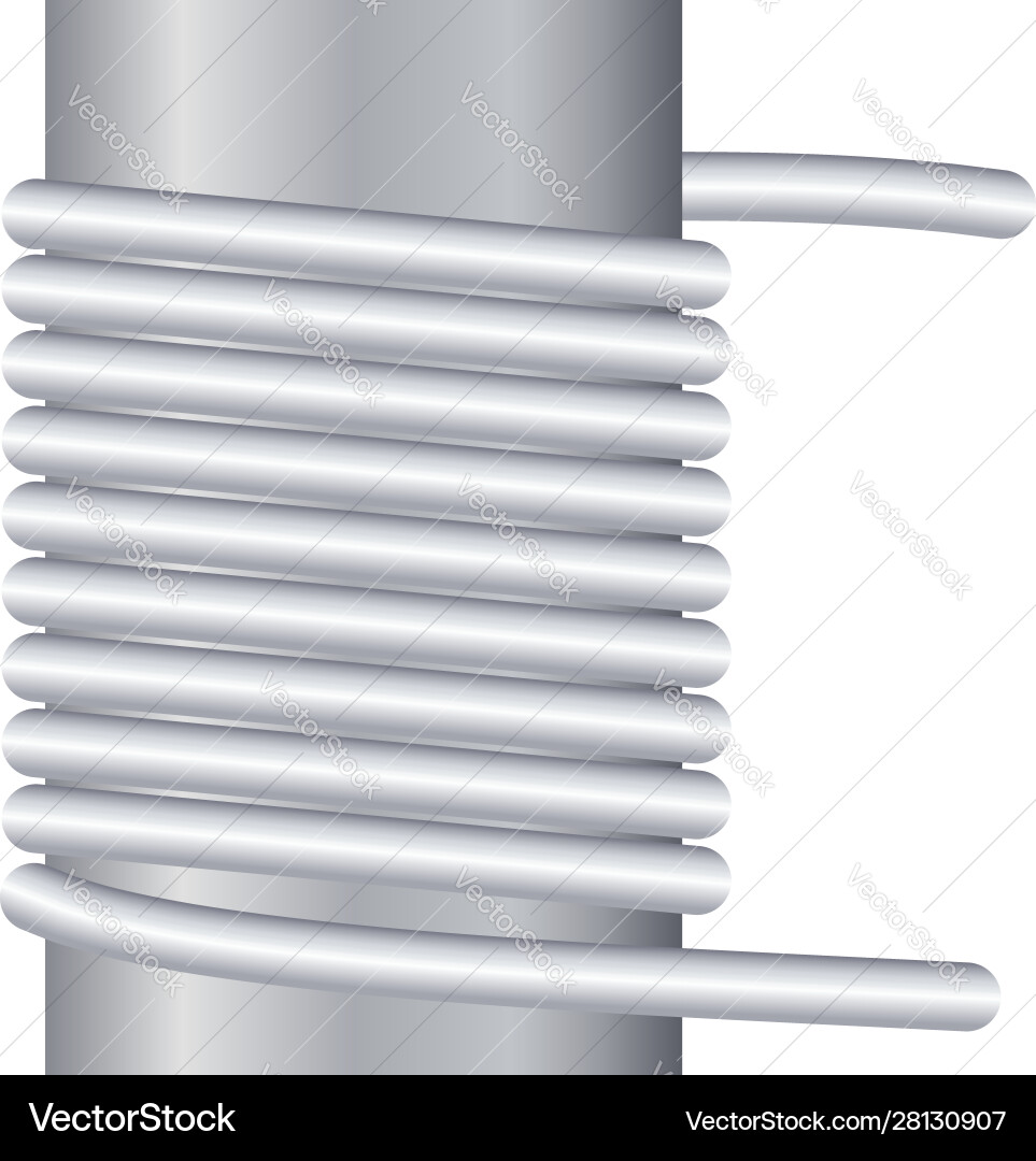 Equipment coil icon cartoon style Royalty Free Vector Image