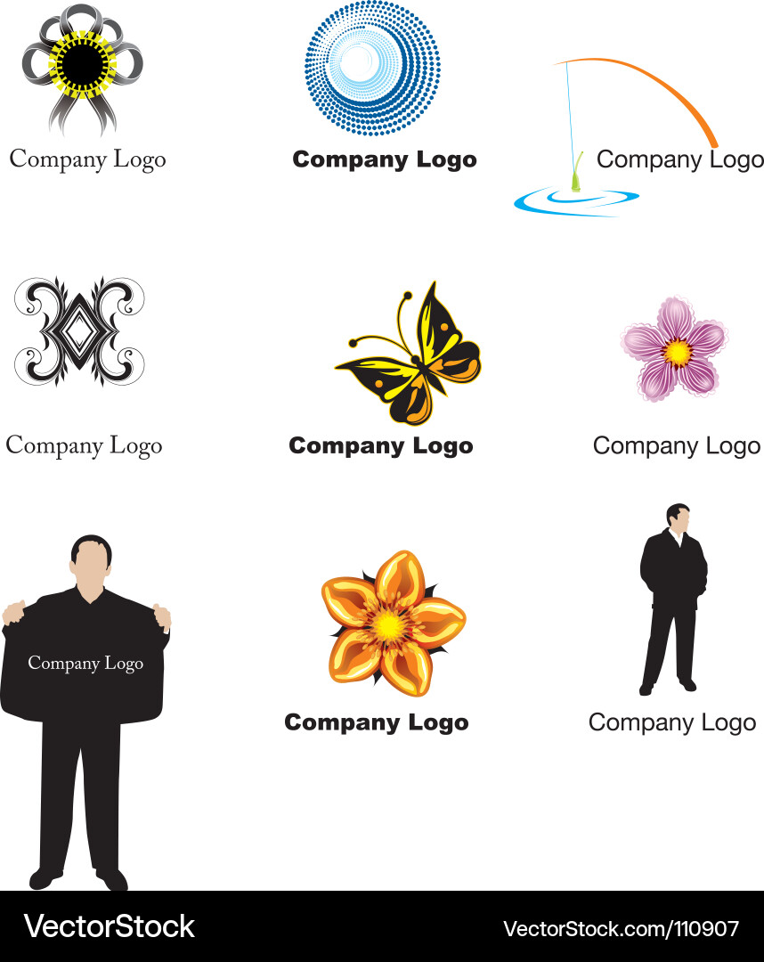 Logos Royalty Free Vector Image - VectorStock
